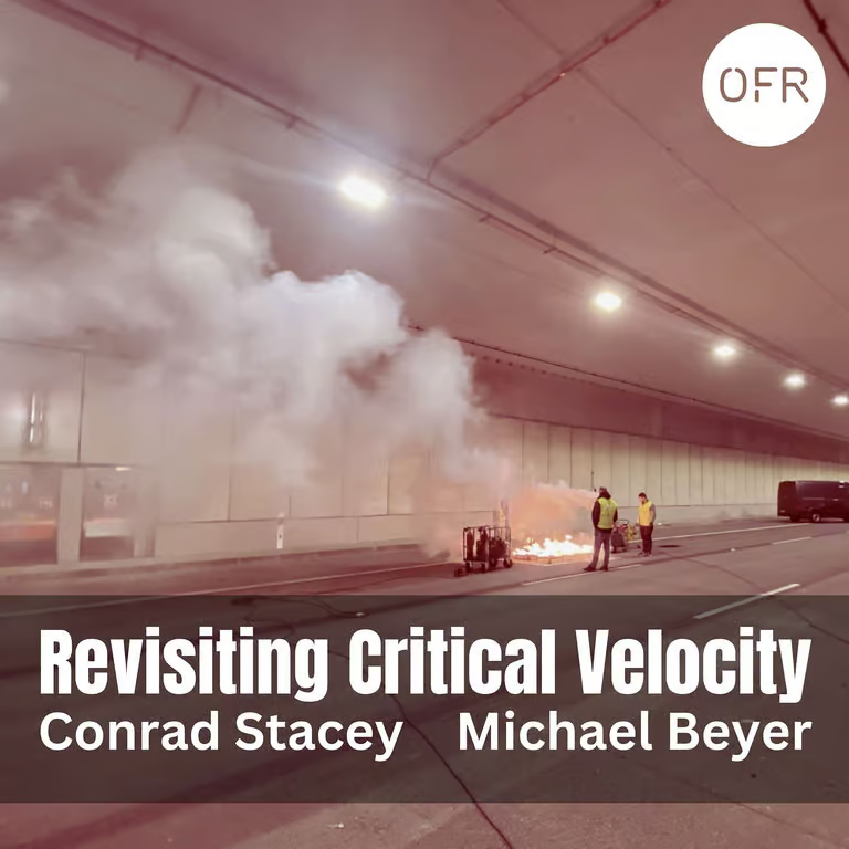 Fire Science Show – 157 – Revising Critical Velocity with Conrad Stacey ...